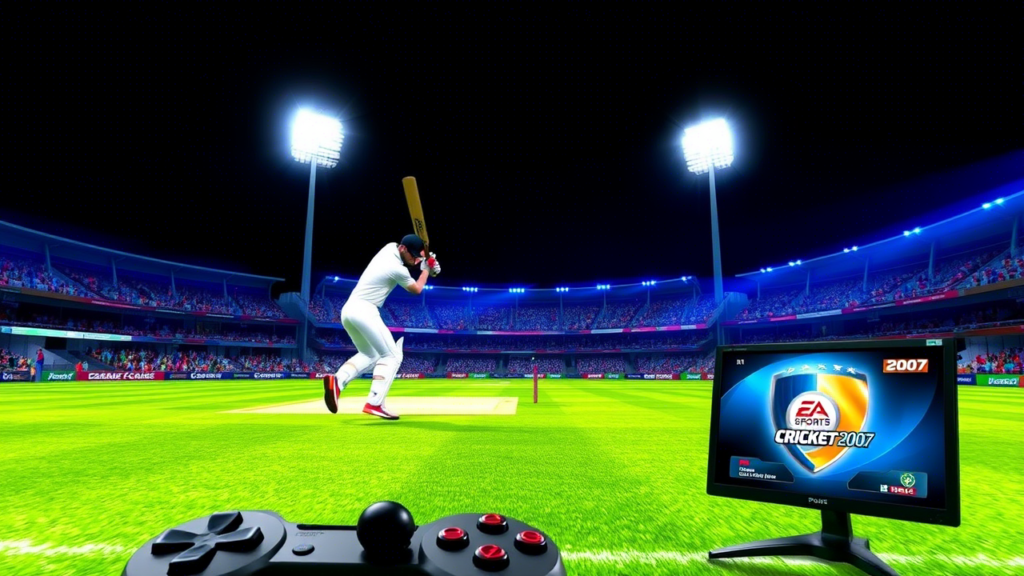 EA Sports Cricket 2007 Highly Compressed 100MB
